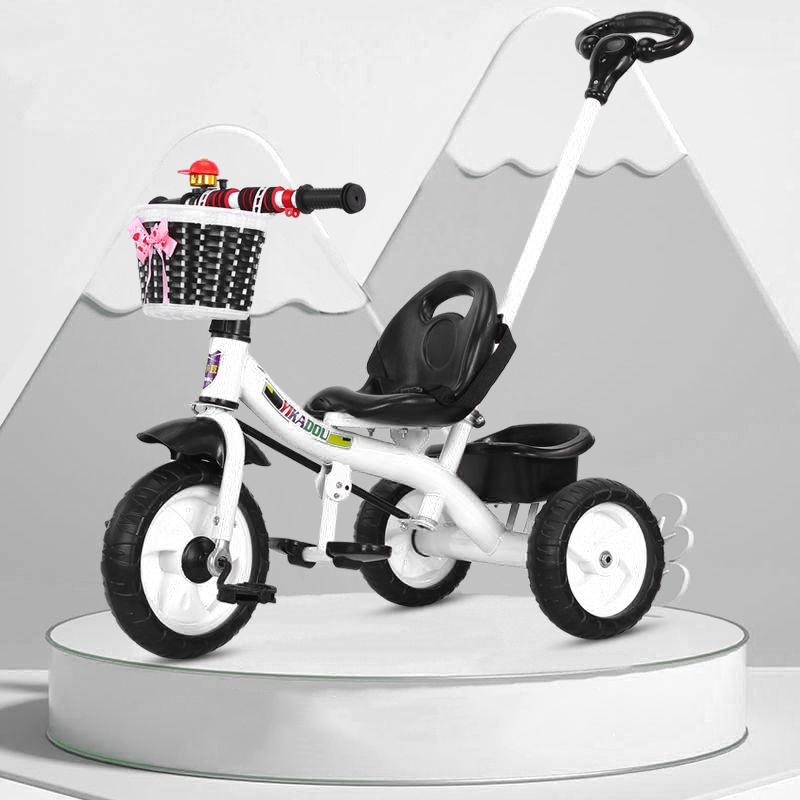 Ready Stock Bicycles Kids 1-6Year Kids Bike Stroller Baby with Push ...