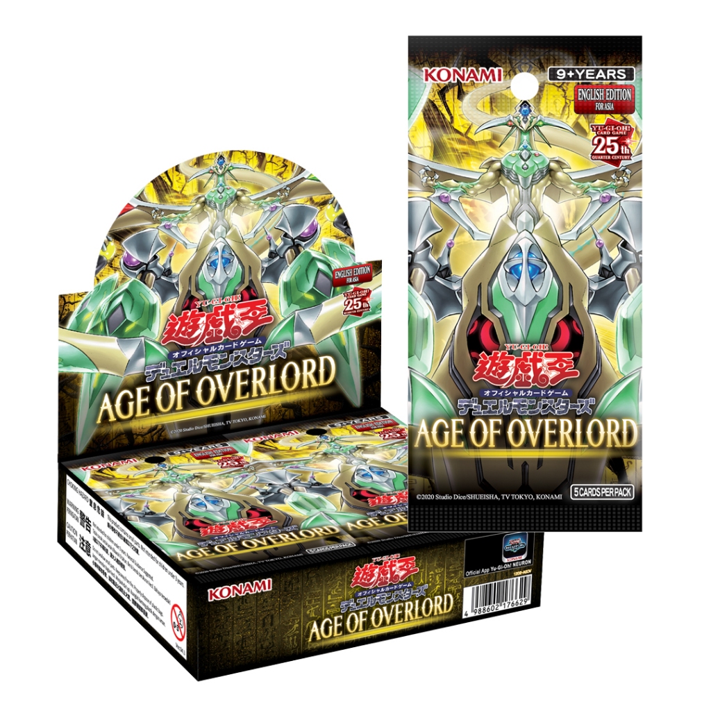 [1 Box] Yu-Gi-Oh! OCG DM Age of Overlord (English Ver.) | Shopee Malaysia