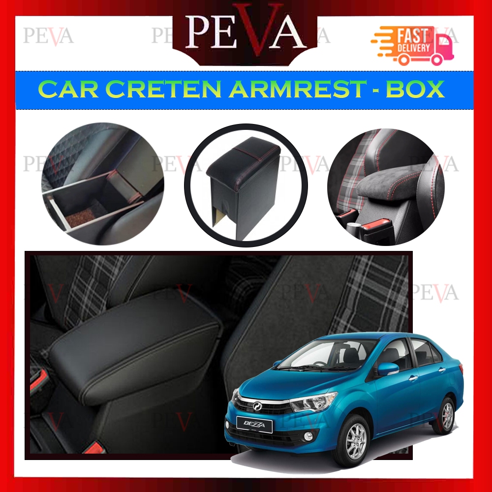 Perodua Bezza Center Armrest Box For Car Center Hand Storage Box OEM ...