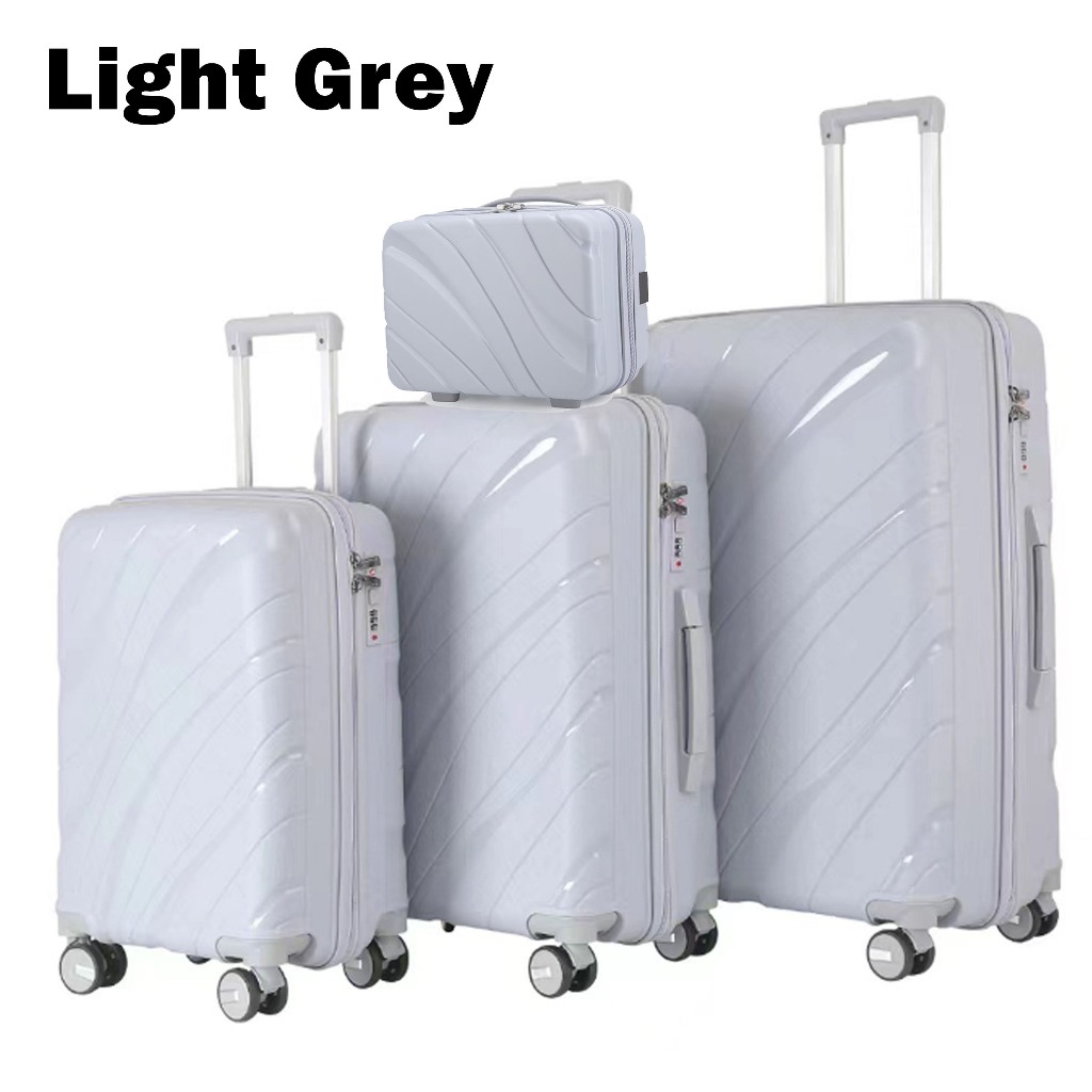 Wave Texture 100% PP Material Luggage 14“/20”/24“/28” Cabin/Cargo size ...