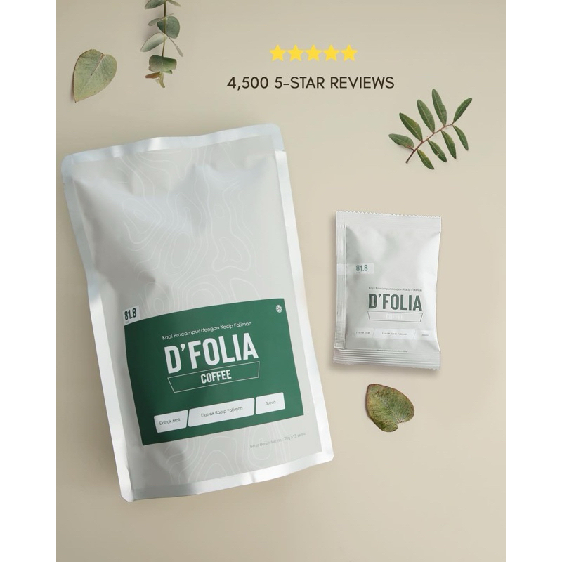 D’Folia Coffee Sendayu Tinggi |Kopi Untuk wanita , energy booster ...