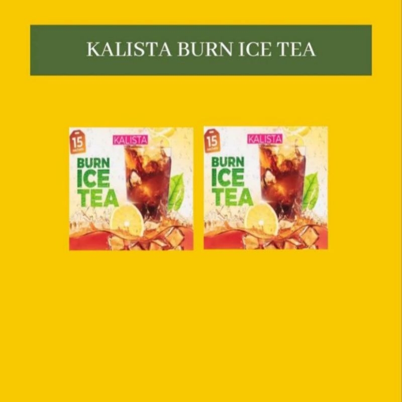 kalista burn ice tea sekat selera makan kenyang lebih lama detox ...
