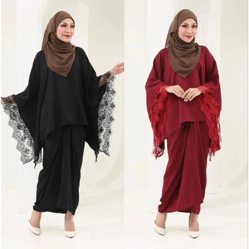 KURUNG KAFTAN PARIO LACE(ready stock) | Shopee Malaysia