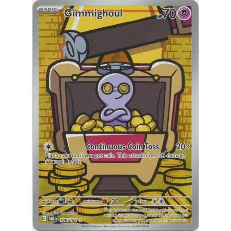 POKEMON TCG CARD GIMMIGHOUL 198/182 ILLUSTRATION RARE | Shopee Malaysia