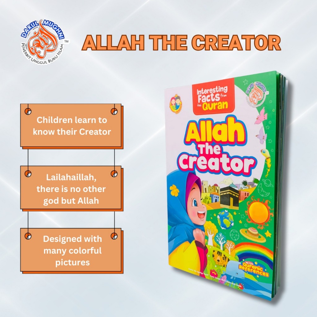 Story Books - Allah The Creator With Quranic References - Islamic Book ...