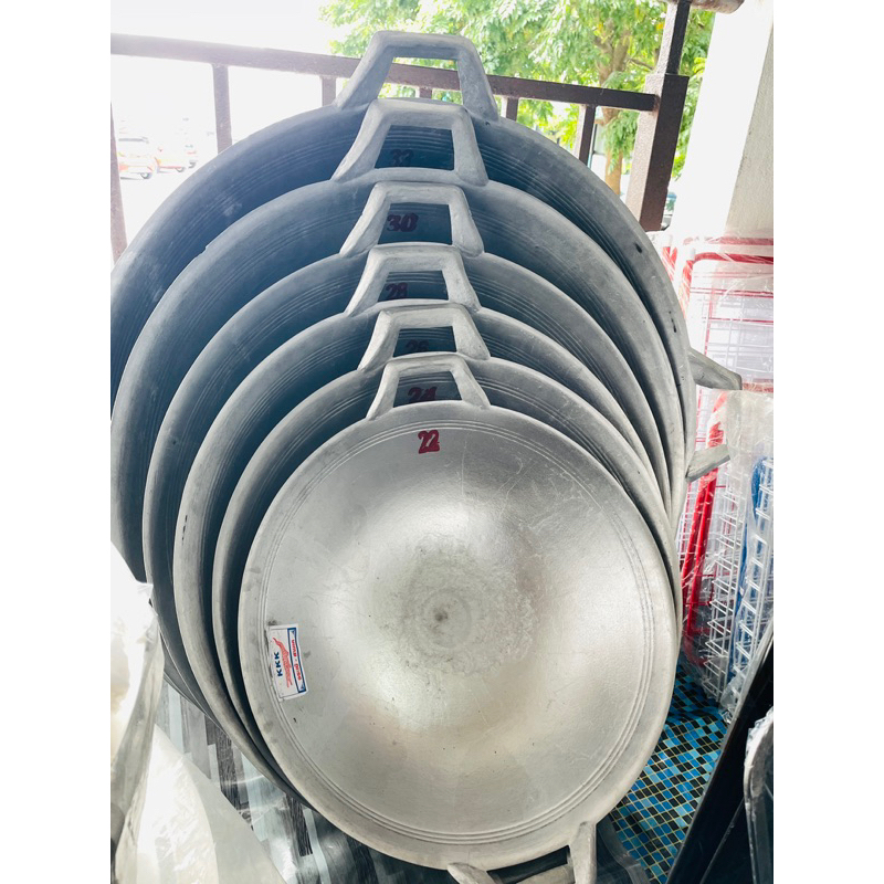 KUALI KAWAH CAP BUAYA KKK/KUALI KKK CAP BUAYA SIZE 22/24/26/28/30/33 INCI..HIGH QUALITY ..TEBALL ...