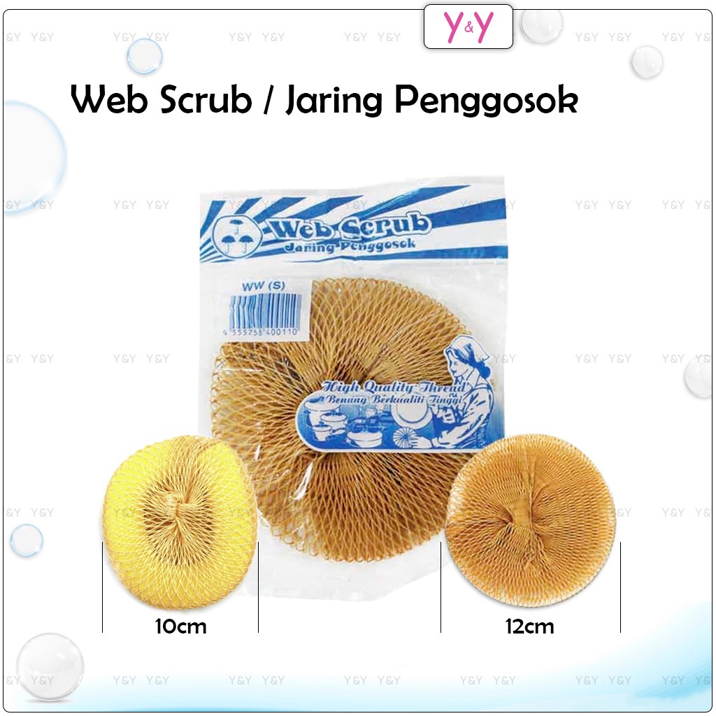 Washing Net / Wash Net / Dishwashing Rag / Cleaning Net / Web Scrub ...