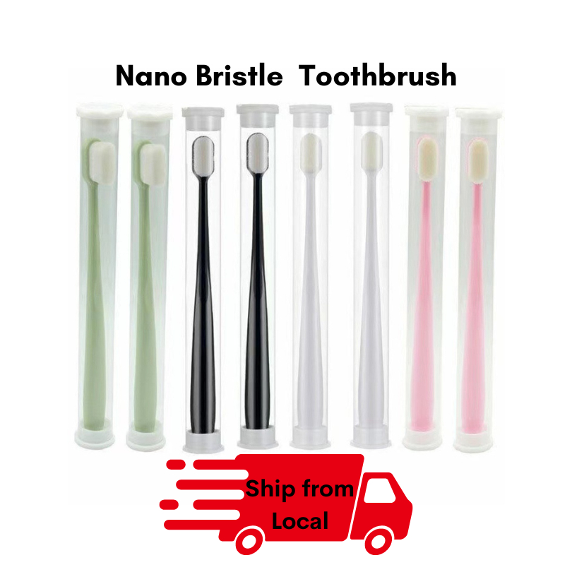 Nano Soft Bristles Toothbrush (1's) - Ultra Fine Ultra Dense | Shopee ...