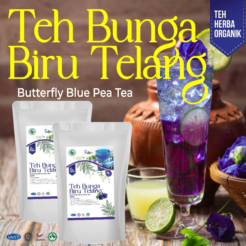 Teh Bunga Telang Biru Rawatan Terbaik 3Serangkai (15u) | Shopee Malaysia