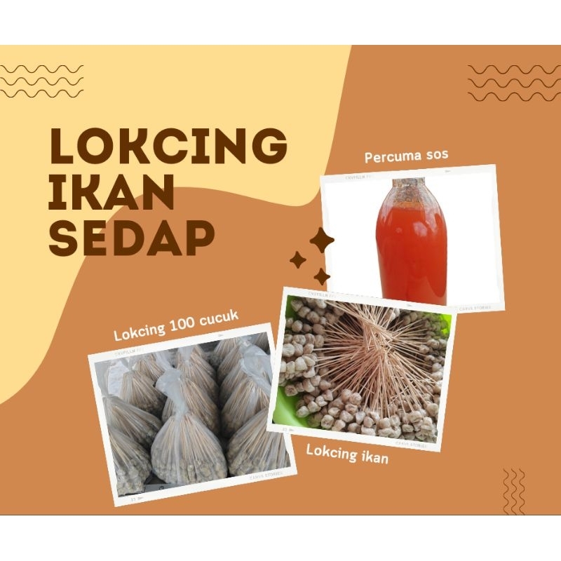 LOKCING IKAN 100 CUCUK FREE SOS | Shopee Malaysia