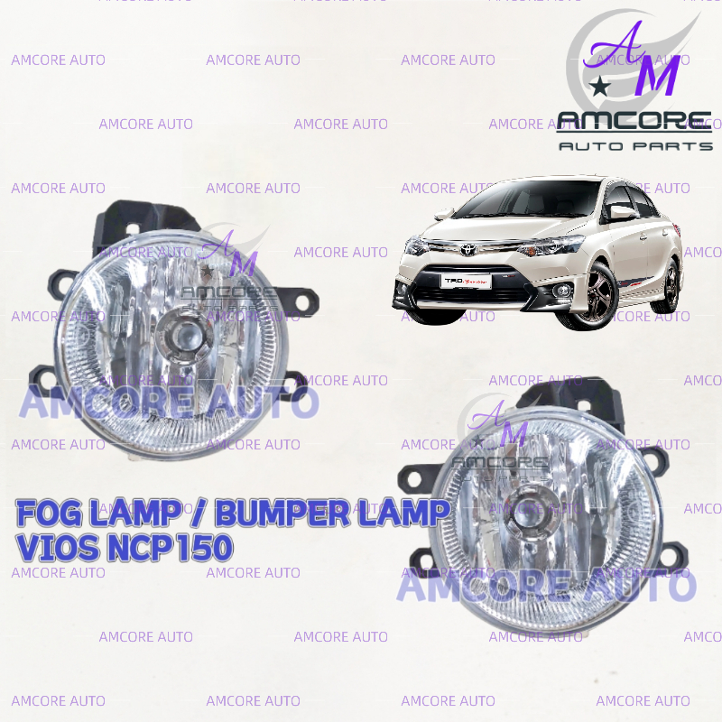 TOYOTA VIOS NCP150 / NCP151 - FOG LAMP / BUMPER LAMP / FLOG LAMP ...