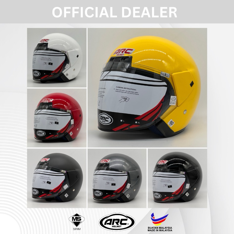 ARC Discovery Fibreglass Helmet | Shopee Malaysia