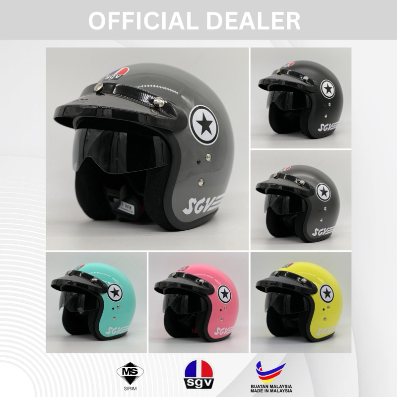 SGV SPECIAL STAR EDITION Helmet | Shopee Malaysia