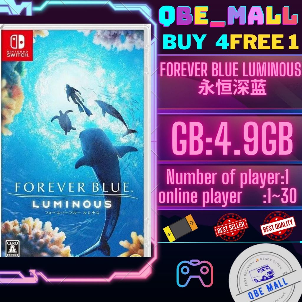 FOREVER BLUE LUMINOUS Endless Ocean Luminous 永恒深蓝 永恒蔚蓝流光 永恆蔚藍 流光 无尽的海洋 ...