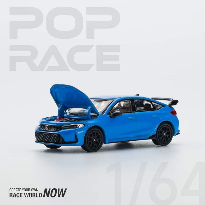 Pop Race 1/64 Honda Civic Type-R (FL5) Boost Blue Pearl | Shopee Malaysia