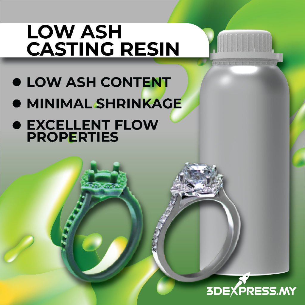 Low Ash Casting Resin (0.5kg) | Shopee Malaysia