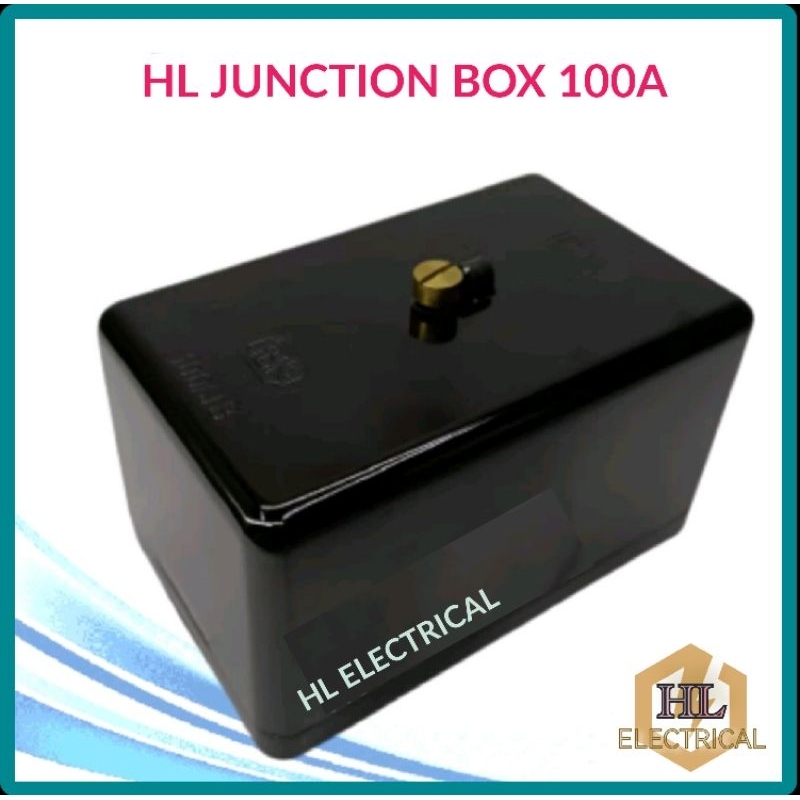 [BUATAN MALAYSIA] HL JUNCTION BOX 100A | Shopee Malaysia