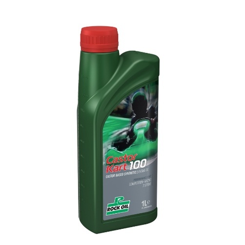 Rock Oil Castor Kart 100 (1L) [ GO KART ] (Castor Based Synthetic ...
