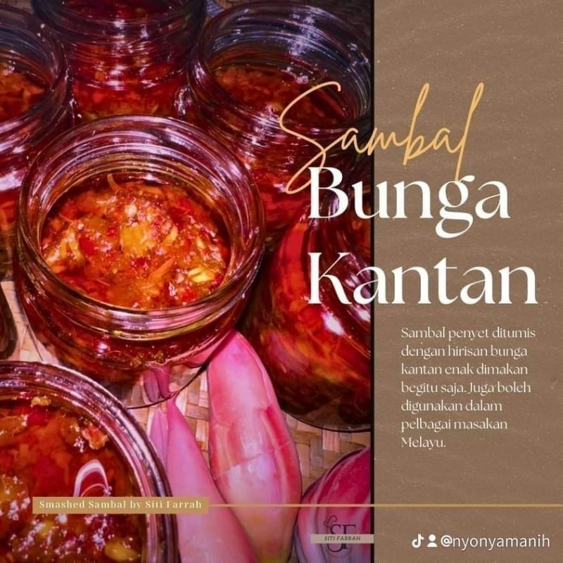 Smashed Sambal Bunga Kantan SF [Homemade] | Shopee Malaysia
