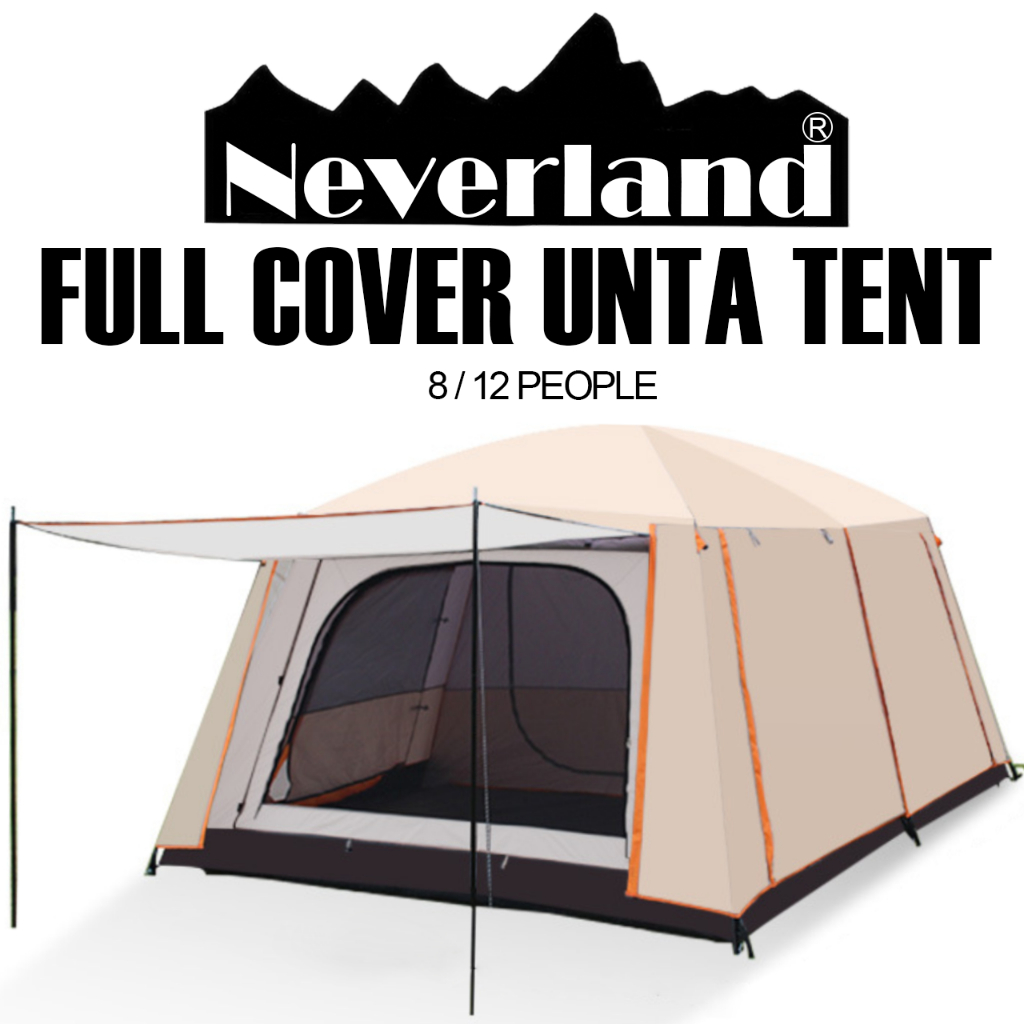 NEVERLAND Khemah Unta Camel Tent Khemah Camping Waterproof Camping Tent ...