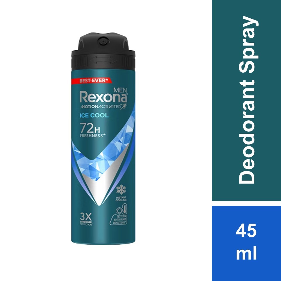 Rexona Men Spray Deodorant Ice Cool (135ml) | Shopee Malaysia