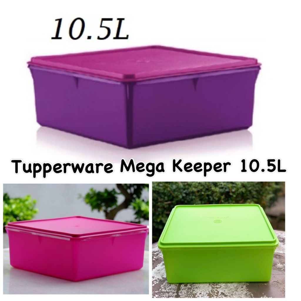 2185 Tupperware Mega Keeper Square 10.5L/Tupperware Mega Keeper/ Jumbo ...