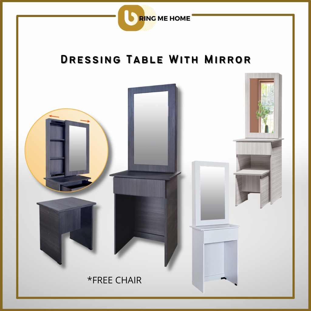 MODERN Dressing Table With Mirror Meja Make Up Table Meja Makeup Table ...