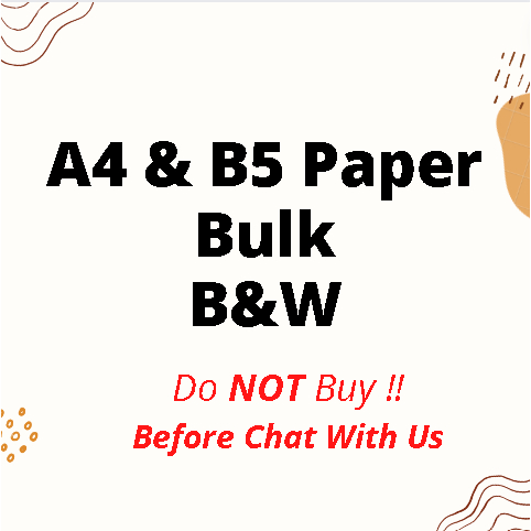 Bulk White Paper, Notebook, Office Use A4 & B5 | Shopee Malaysia