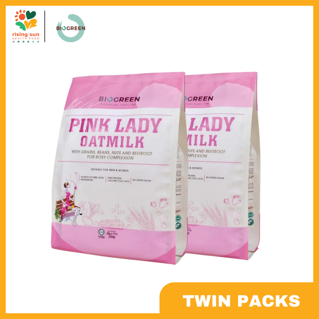 Pink Lady Oatmilk Sachet Pack 330g (30g x 11 sachets) x 2 - Twin Packs ...