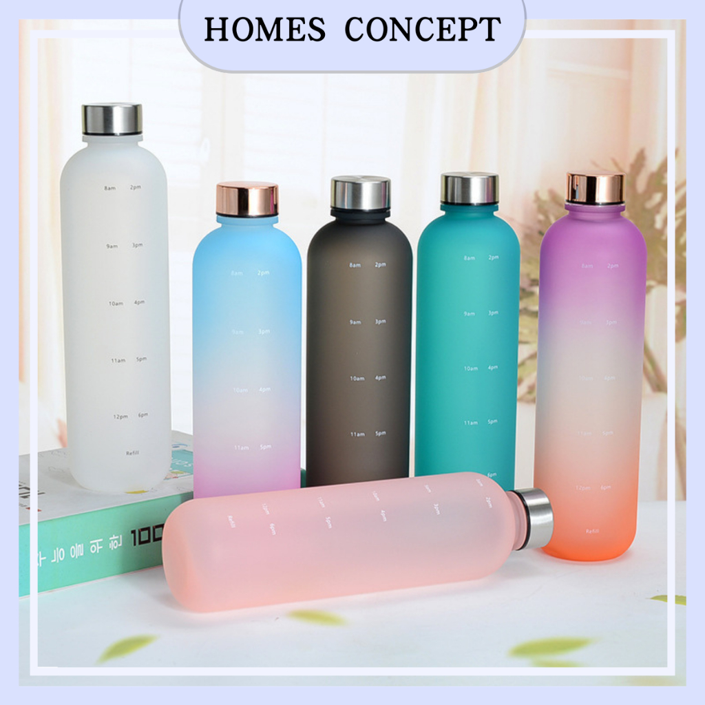 1000ml Minimalist Bottle Aesthetic Water Bottle Sport Gym Drinking ...