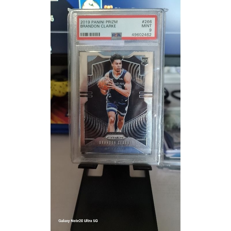 PANINI NBA CARD PRIZM 2019 BRADON CLARKE RC PSA GRADING 9 MINT | Shopee ...