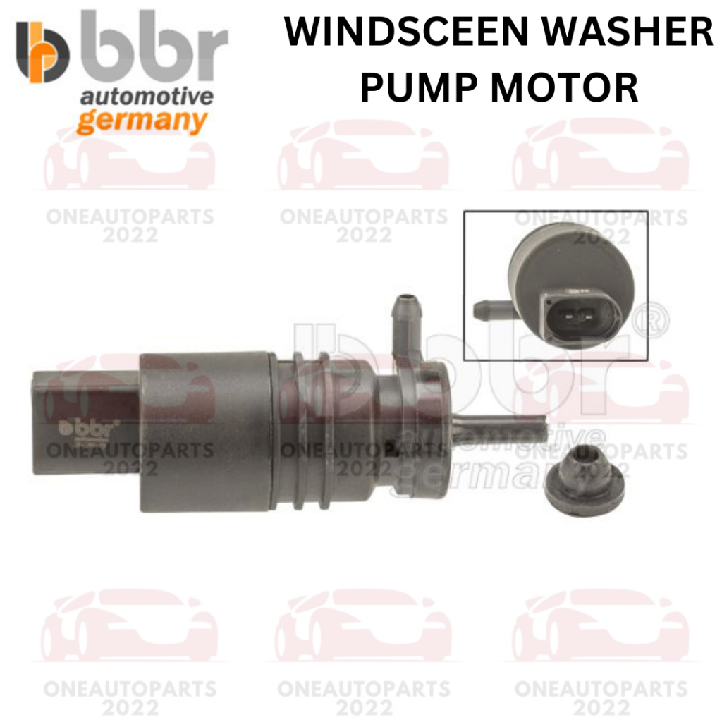 BBR GERMANY WINDSCREEN WASHER PUMP MOTOR MERCEDES W202 W203 W204 W208 ...
