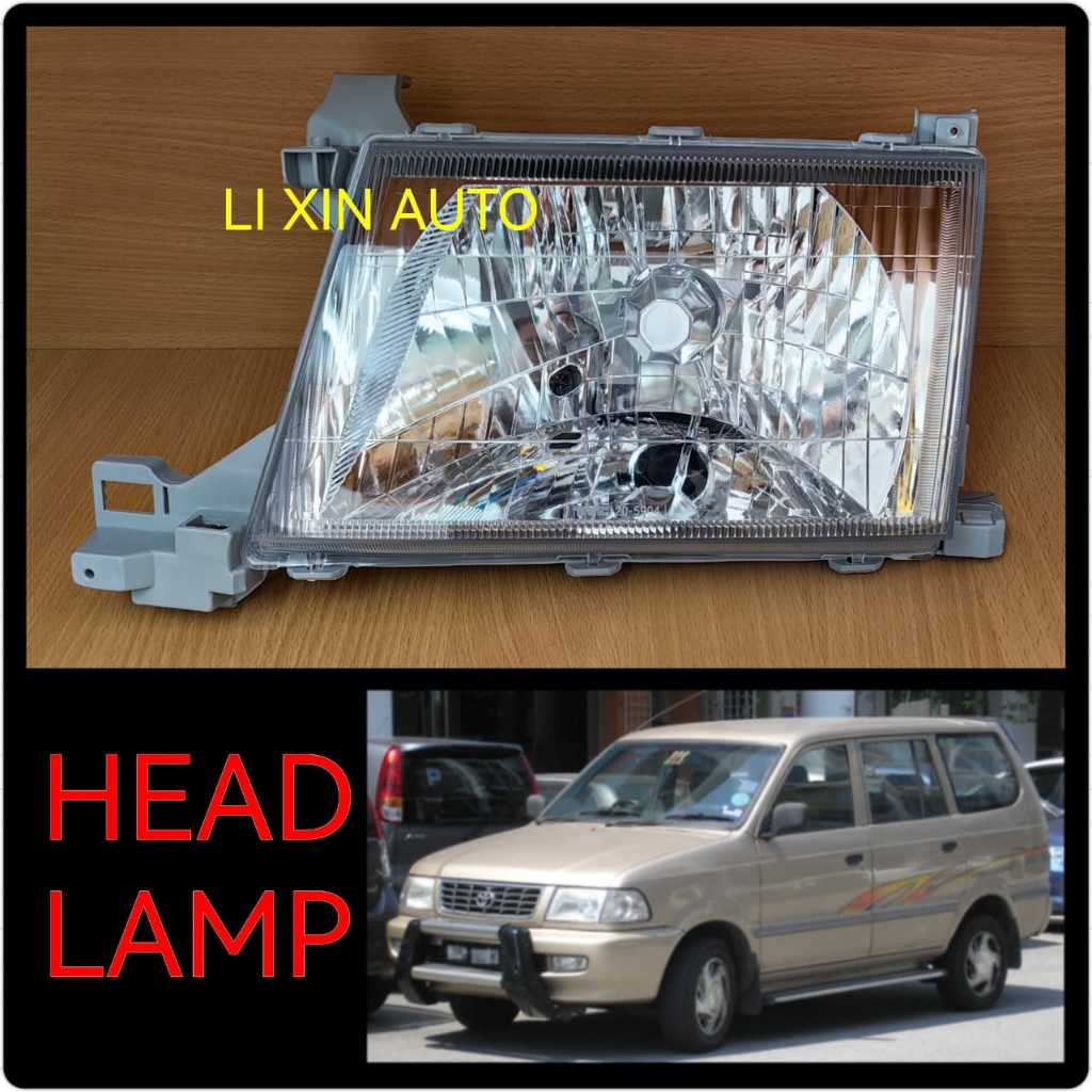 TOYOTA UNSER 2000 HEAD LAMP HEAD LIGHT LAMPU BESAR DEPAN KERETA ...