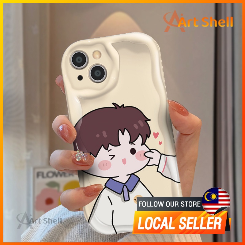 Cartoon fun pinch face Compatible for IPhone 15 Plus 11 14 13 12 15 Pro ...
