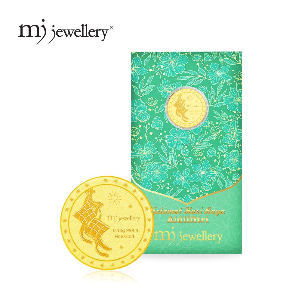 [Raya Exclusive] MJ Jewellery Limited Edition 0.10g 999.9 Pure Gold ...