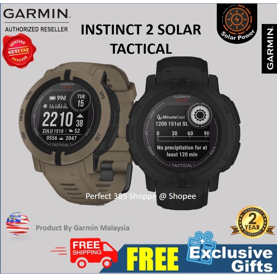 🇲🇾 Garmin Instinct 2 Tactical Solar / CrossOver Solar Tactical - 810G ...