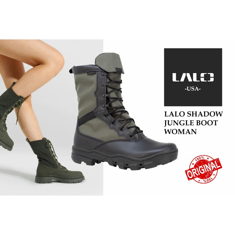 Original USA Lalo Shadow Jungle Boot Tactical, Biker Boot Retro Motorcycle Army Boot | Shopee ...