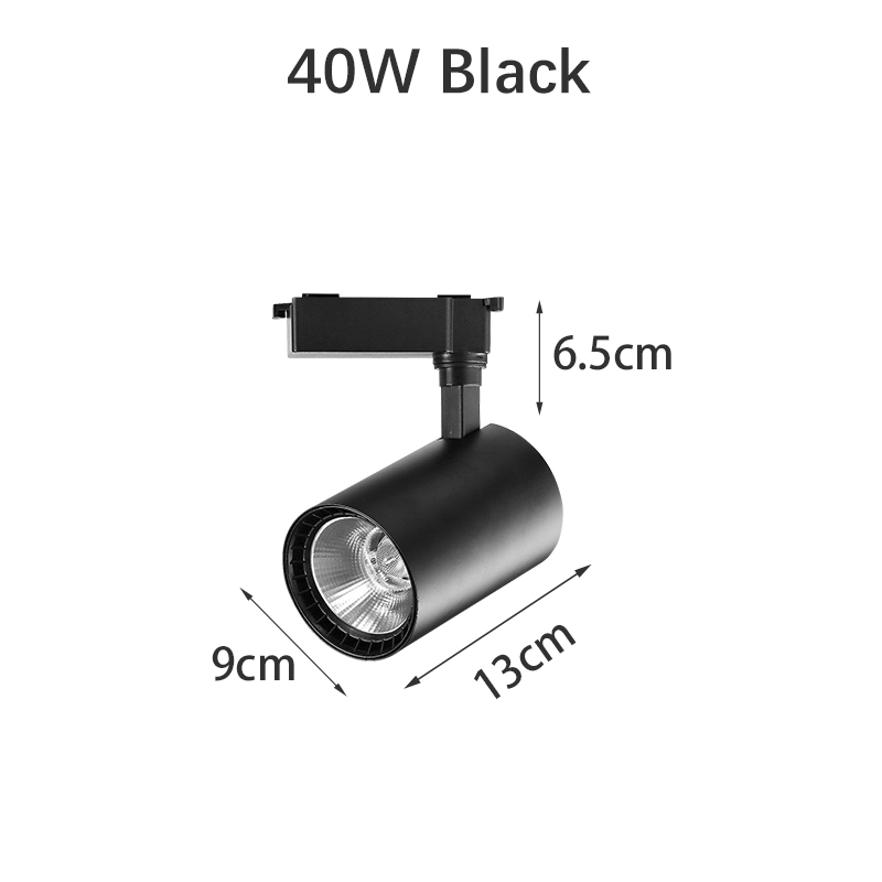 COB Led Track Light Set 12W 20W 30W 40W Spotlight Rail Light For Store Exhibit Bar Living Room ...