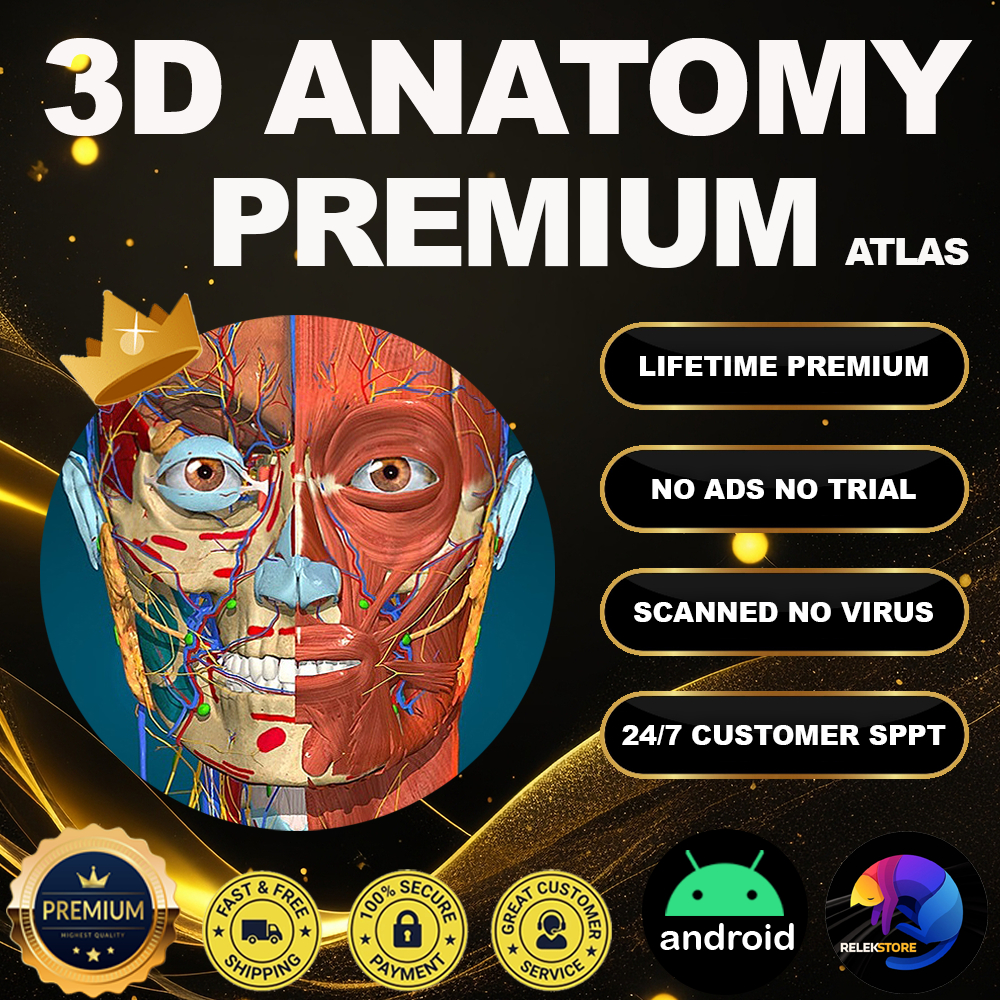 Anatomy Learning - 3D Anatomy Atlas⭐TOP RATED⭐ Android APP | 👑Lifetime ...