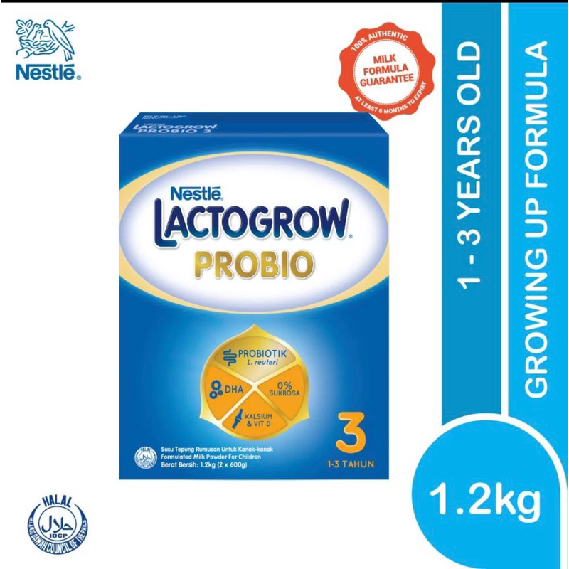 Nestle Lactogrow 3 (1.2kg) | Shopee Malaysia