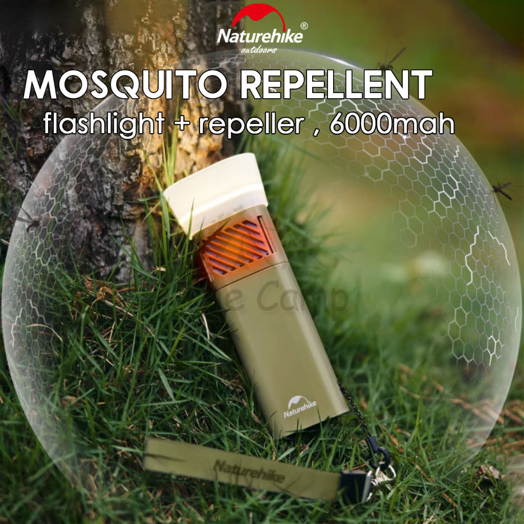 Naturehike Mosquito Repellent Flashlight Portable Outdoor Camping ...