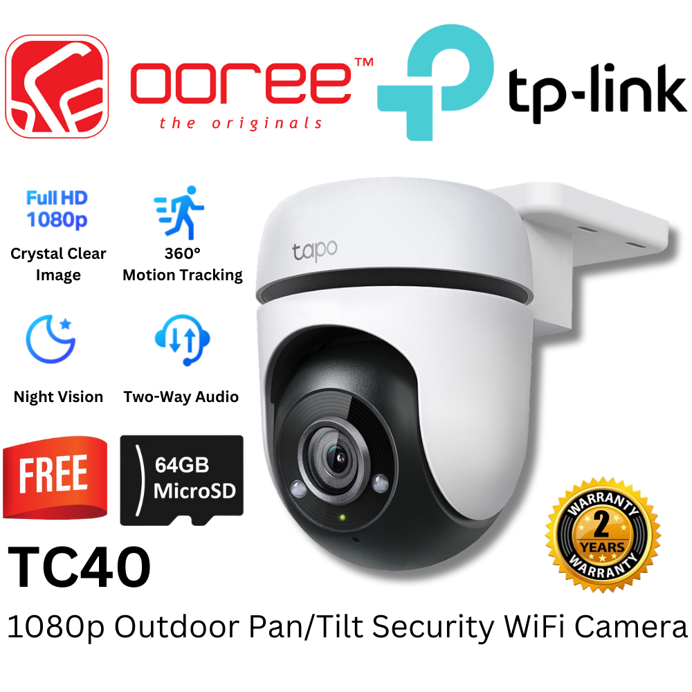 TP-LINK TC40 / TAPO C500 / C510W / C520WS OUTDOOR PAN/TILT SECURITY ...