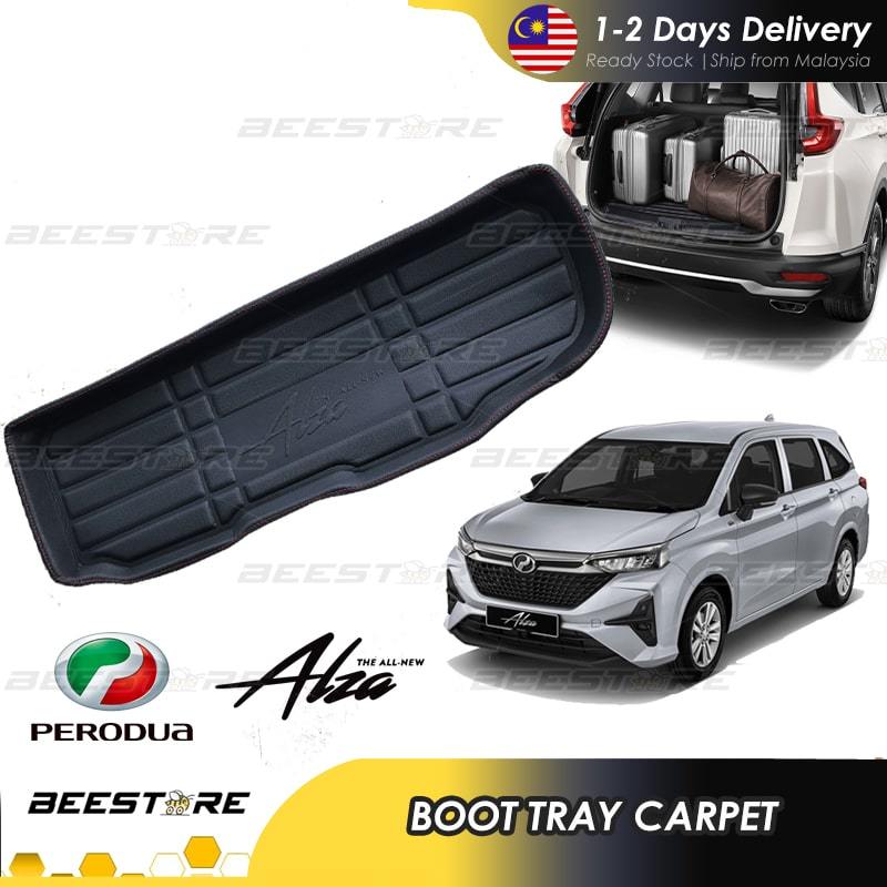 PERODUA ALZA Baru 2022-2025 Rear Boot Tray Trunk Cargo Leather Carpet ...