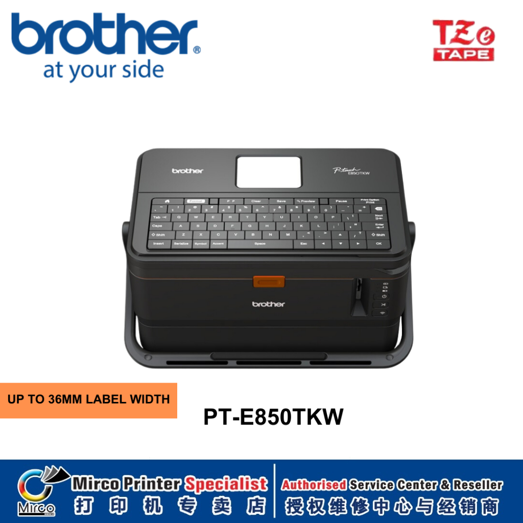 Brother PT-E850TKW Label Printer | Shopee Malaysia