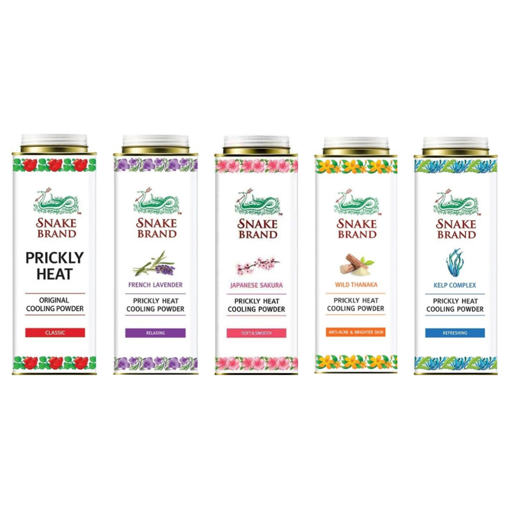 [THAILAND] Snake Brand Prickly Heat Cooling Powder 280g hi | Shopee ...