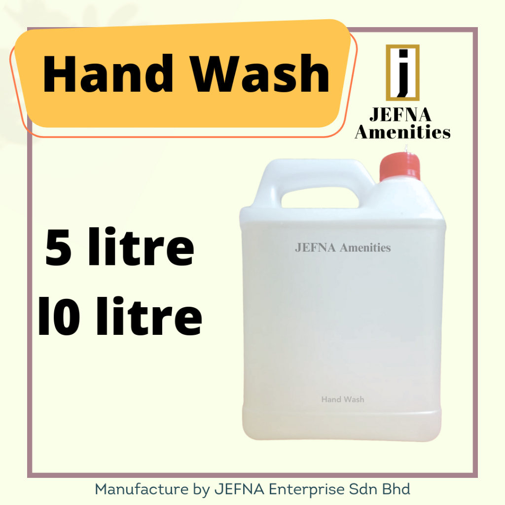 JEFNA | Hand Wash (Value Pack / Refill Bottle) [ 5L / 10L / 5 liter ...