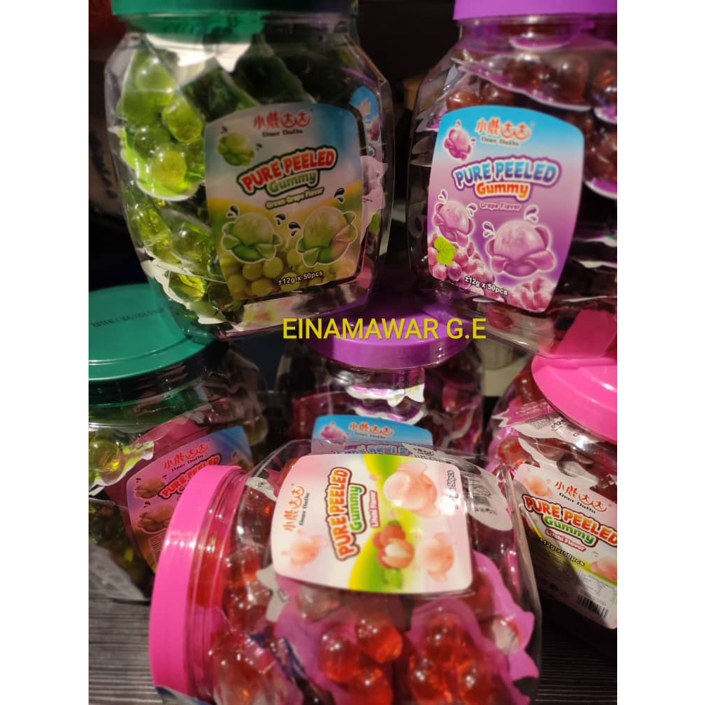 Pure Peeled Gummy - Laici/Grape Blackcurrant | Shopee Malaysia