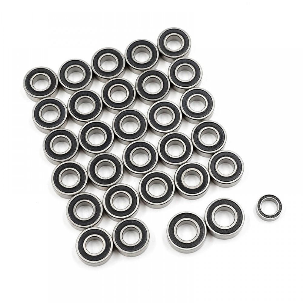 Yeah Racing YBS-0039 Steel Bearing Set (30pcs) For Tamiya 1/14 6X4 ...
