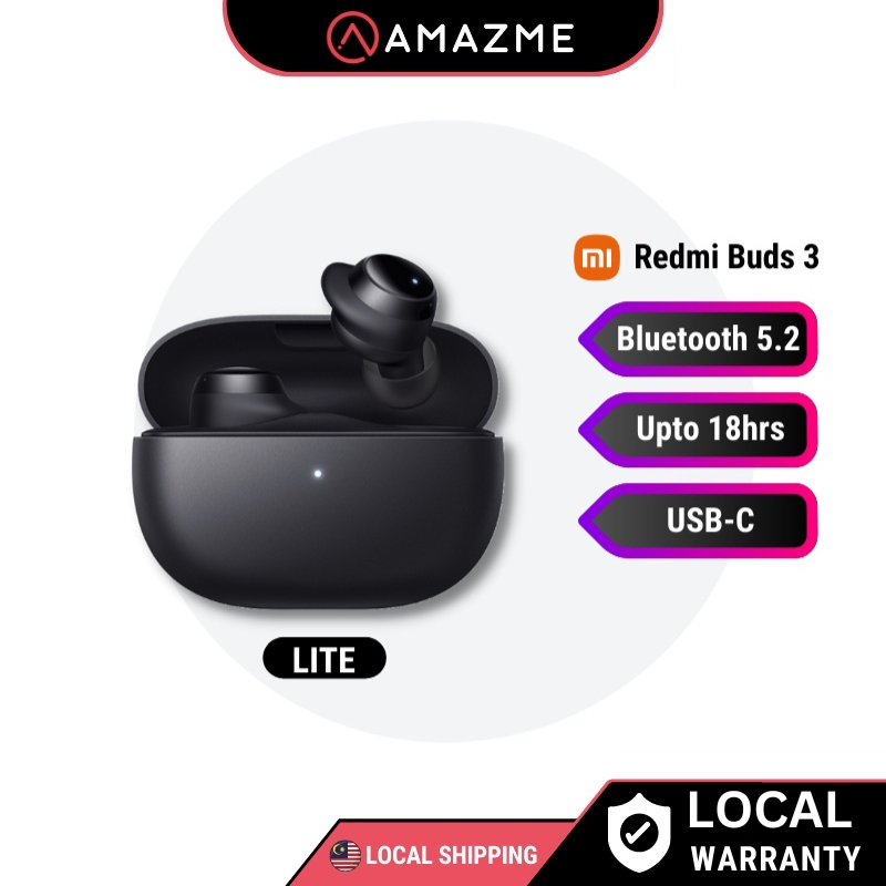 Xiaomi Redmi Buds 3 Lite / 3 / 3 Pro Edition True Wireless Earbuds ...