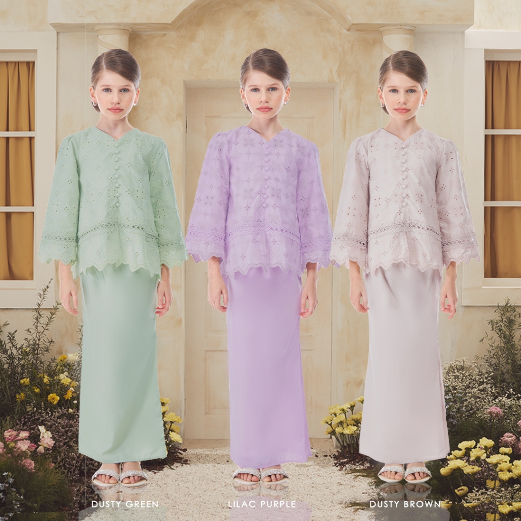 JANNAHNOE PRE RAYA 24 - Leymaa Kurung Kids | Shopee Malaysia